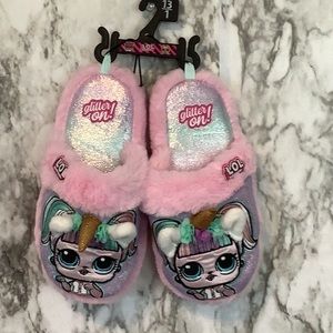 L.O.L SURPRISE DOLL | Shoes | Lol Surprise Glitter On Slippers | Poshmark
